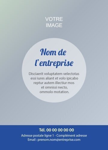 Flyers Modèle vierge 02 A6 personnalisable