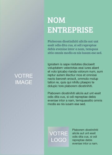 Flyers Modèle vierge 04 A6 personnalisable