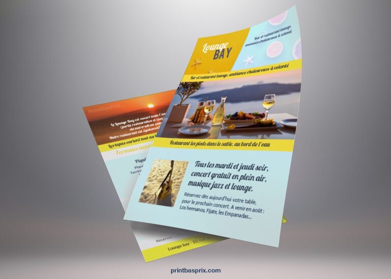 Publicité : où créer et faire imprimer des flyers pas cher