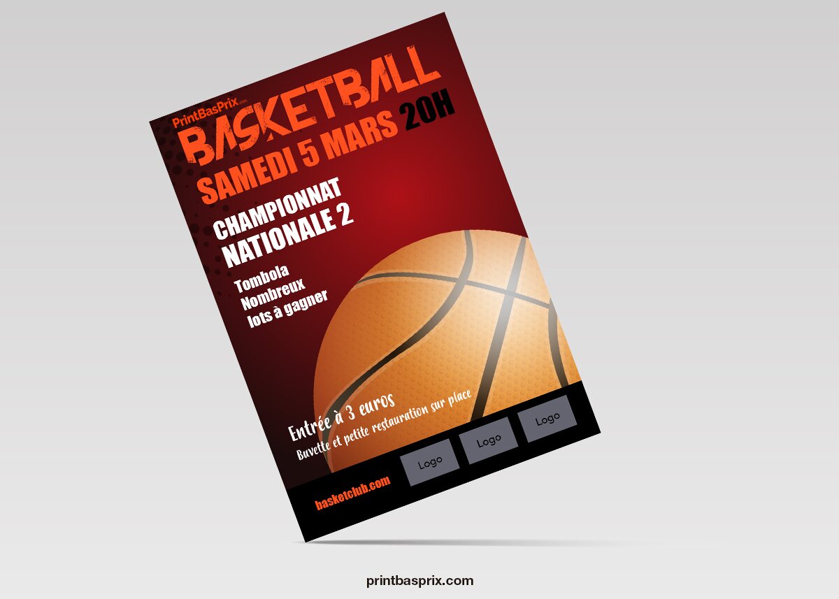 Créer le flyer d'une association et l'imprimer pour pas cher