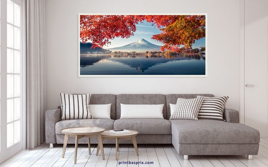 Une affiche décorative personnalisée, c'est l'idéal en décoration ...