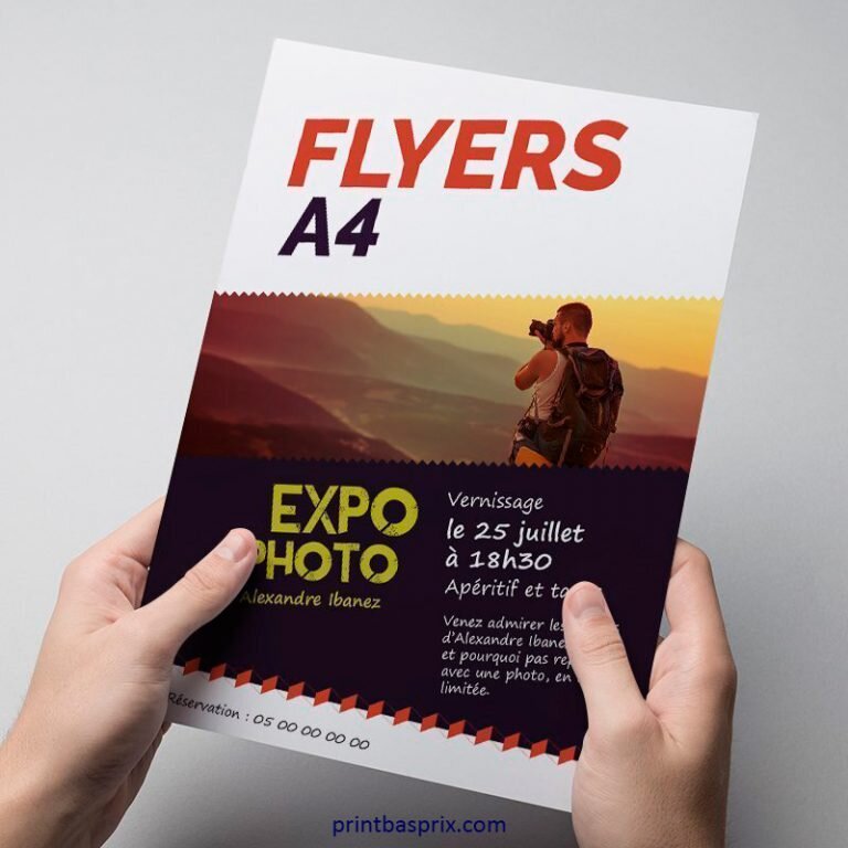 Il y a un grammage idéal pour un flyer. Le choisir n'est pas un acte ...