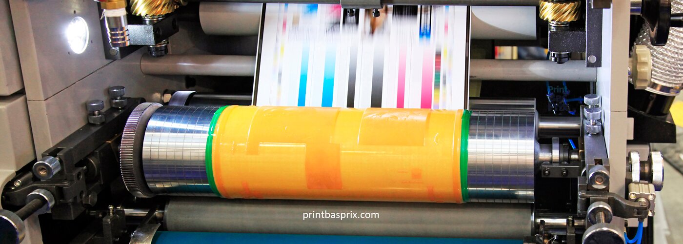 L'impression flexographique est faite pour les emballages et les étiquettes