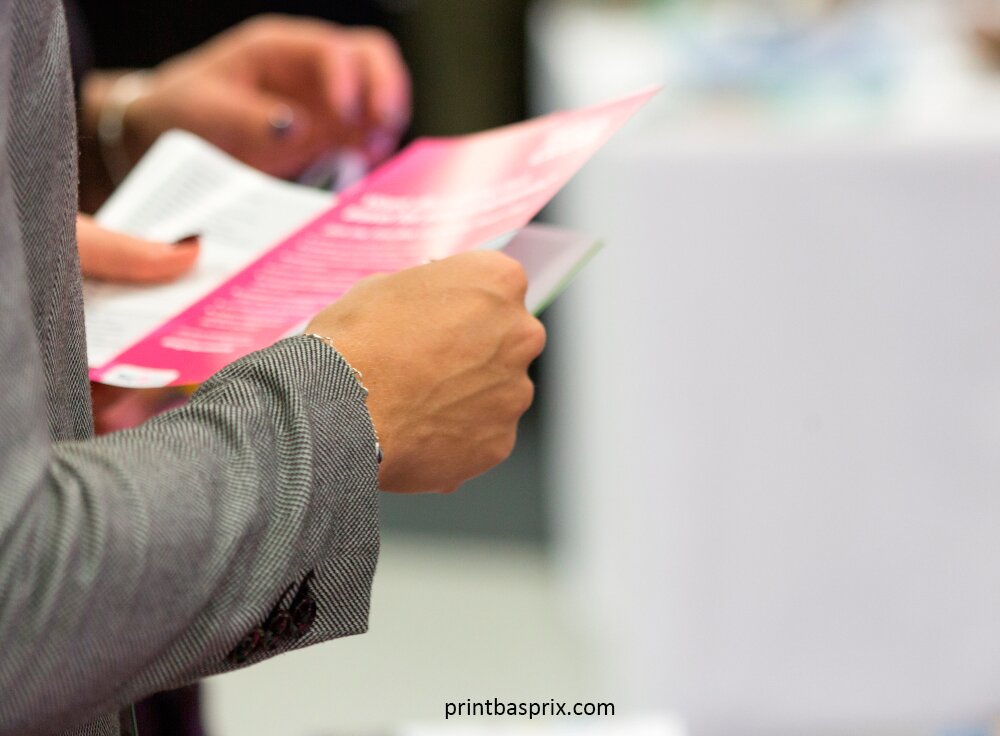 Il y a un grammage idéal pour un flyer. Le choisir n'est pas un acte ...